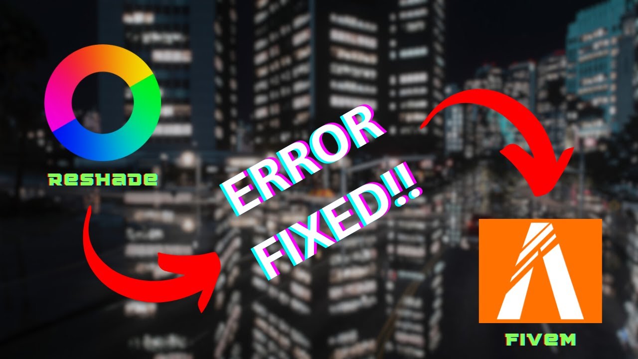 fixed 🧰 fivem reshade installation (100% Solved) - YouTube