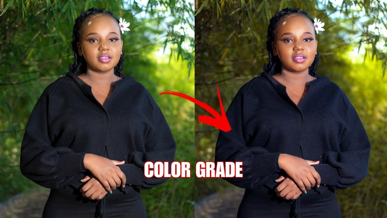 HOW TO COLOR GRADE IN ADOBE PHOTOSHOP FOR BEGINNERS TUTORIAL COLOR ...