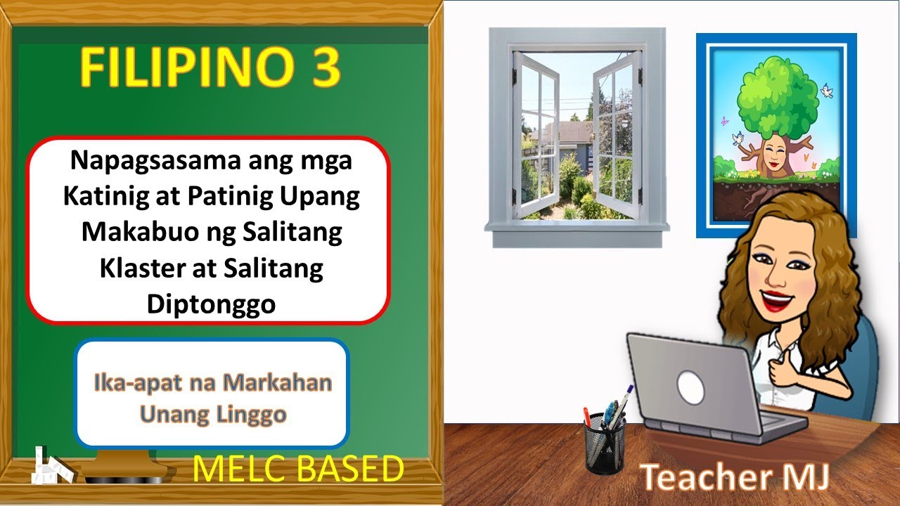Filipino 3 Quarter 4 Week 1 Salitang Klaster at Salitang Diptonggo ...