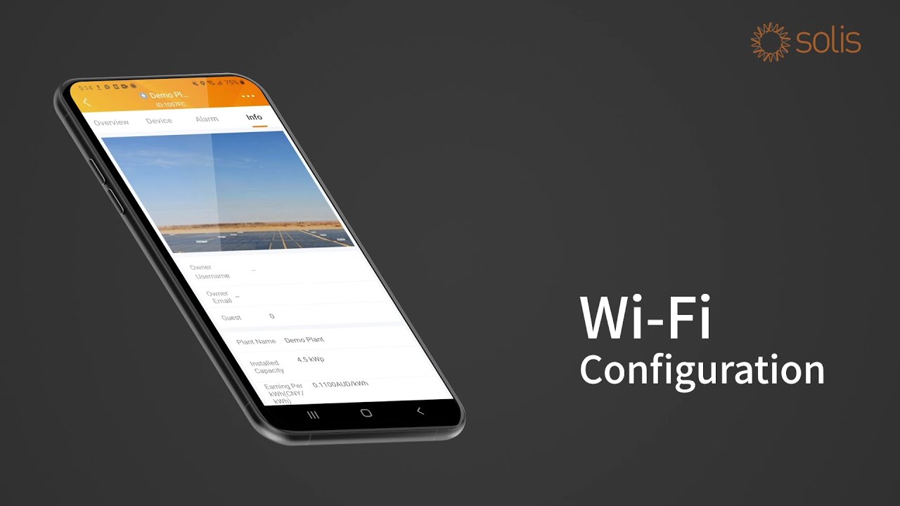 [Solis Cloud APP] Wifi configuration - YouTube