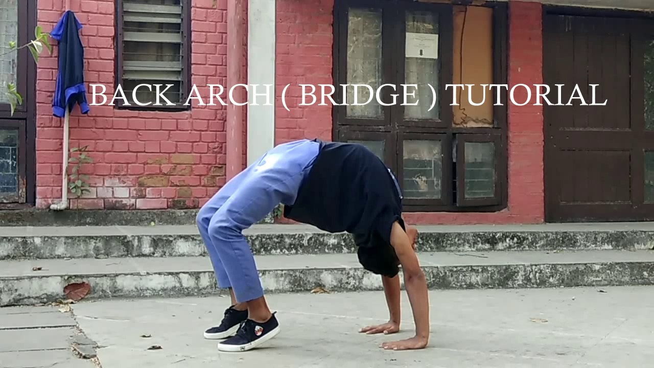 How to Back Arch ( Bridge ) Tutorial | Exercise | Stretching | Warm Up ...