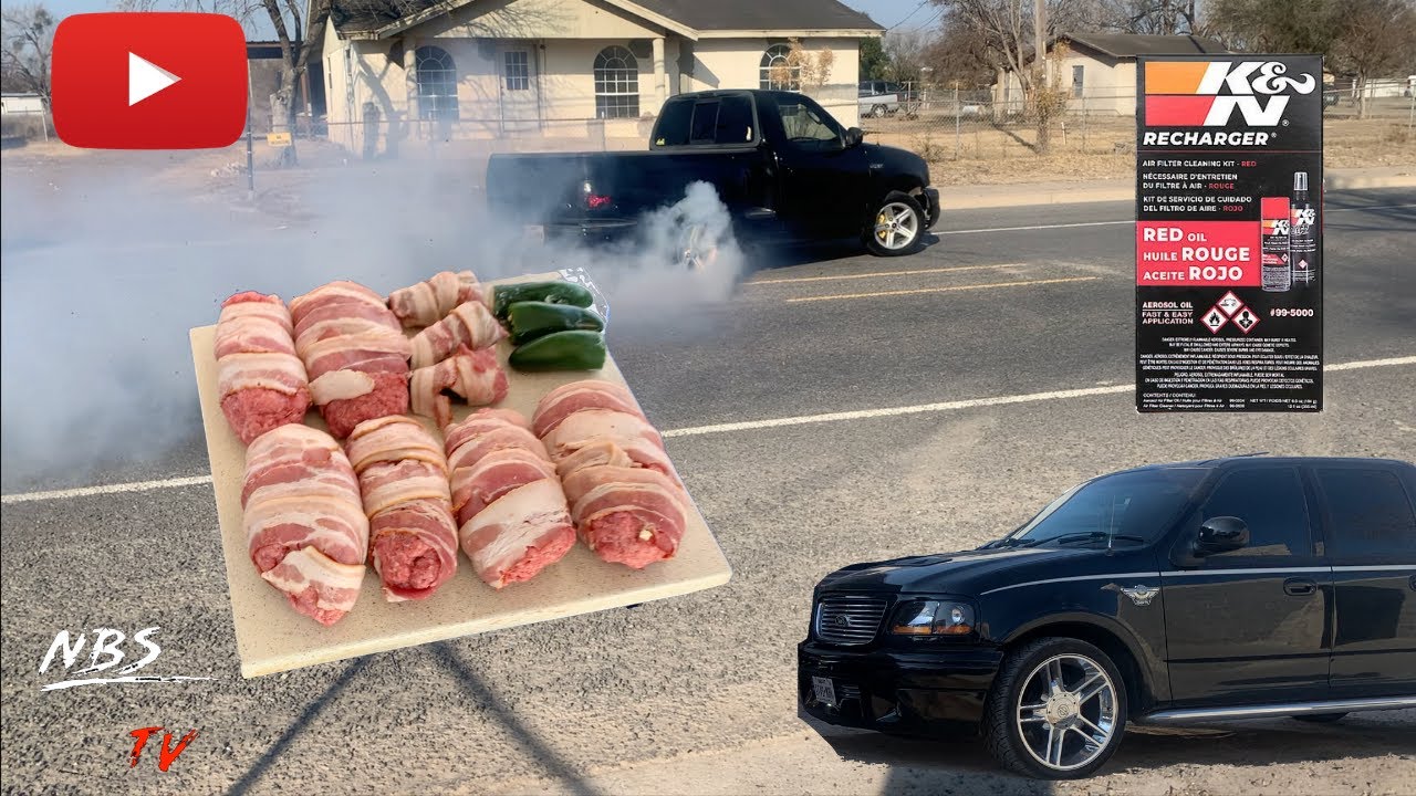 SVT LIGHTNING & F150 HD Cleaning K&N - YouTube