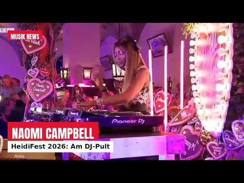 HeidiFest 2026: Naomi Campbell als DJ in München – »Es gibt nur eine«