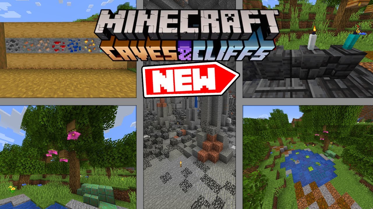 New ORE Textures! (Minecraft Caves & Cliffs UPDATE) - YouTube