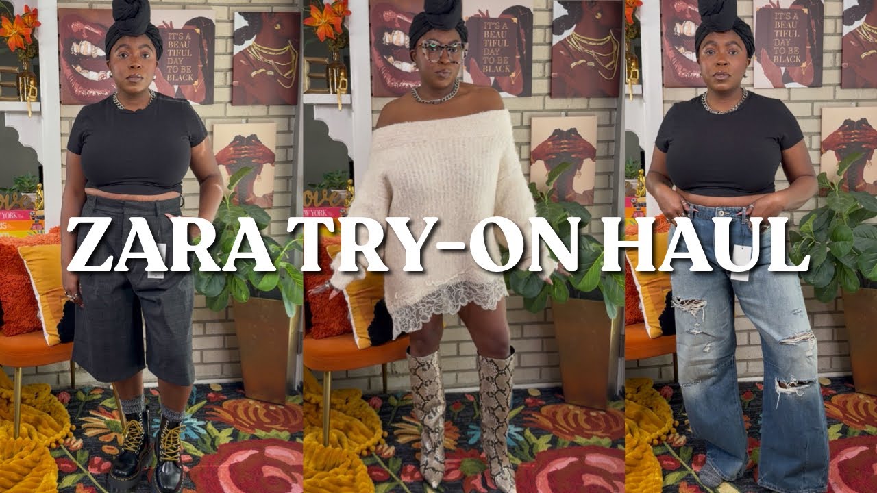 ISSA ZARA HAUL + TRY-ON! | LaResa Eyvon - YouTube