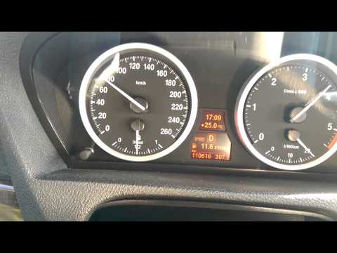 bmw x6 e71 40d stock 306hp acceleration 0-100 km/h