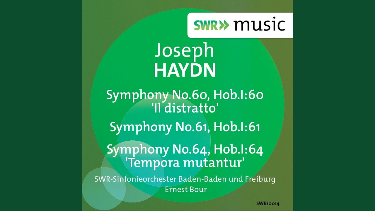 Symphony No. 61 in D Major, Hob. I:61: III. Menuet: Allegretto - YouTube