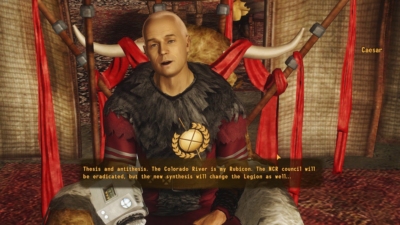 Fallout: New Vegas - Caesar's justification - YouTube