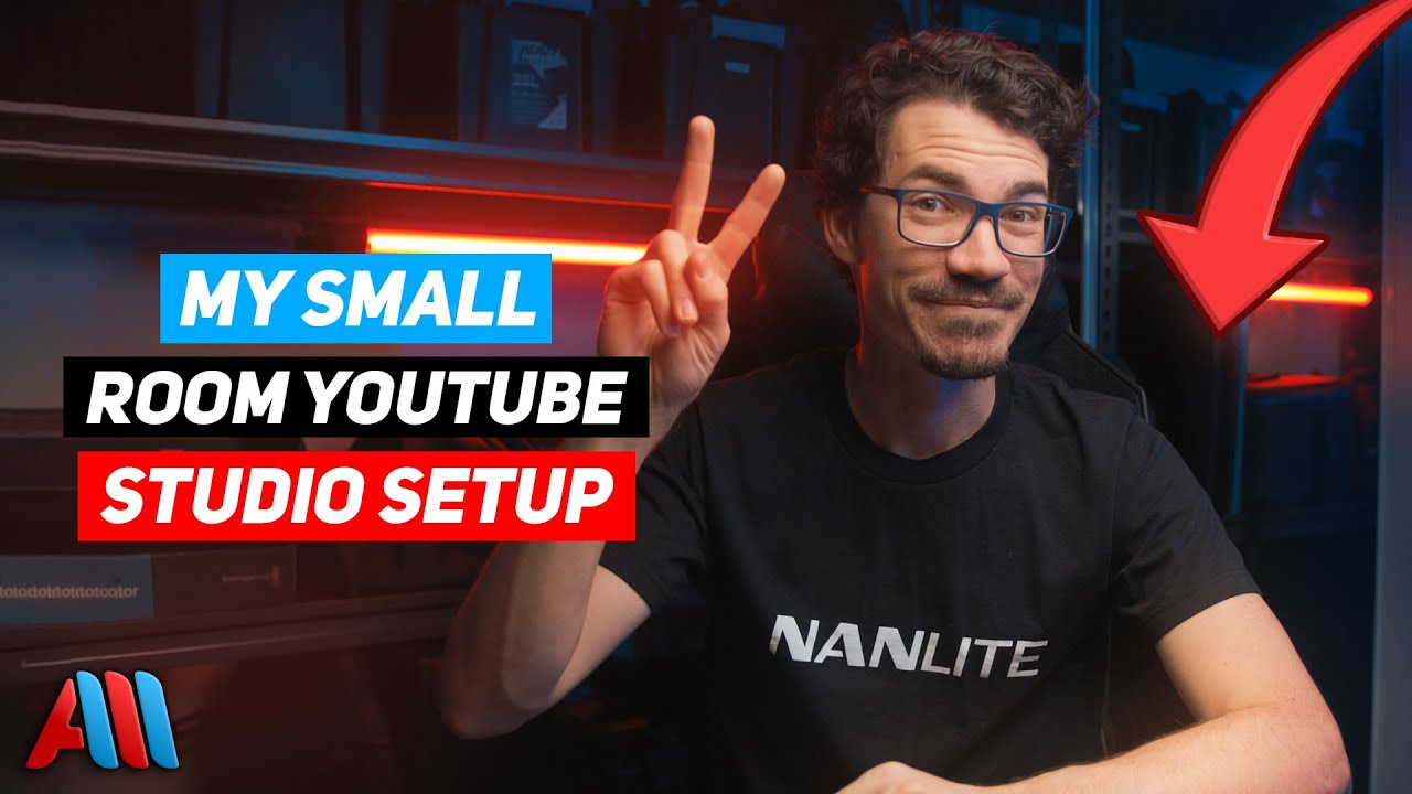 Setting Up A Small YouTube Studio At Home (2021 Studio Setup & Tour ...