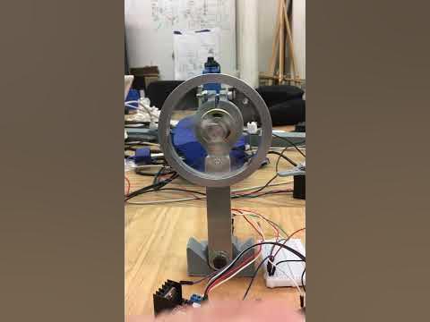 Reaction Wheel Inverted Pendulum - YouTube
