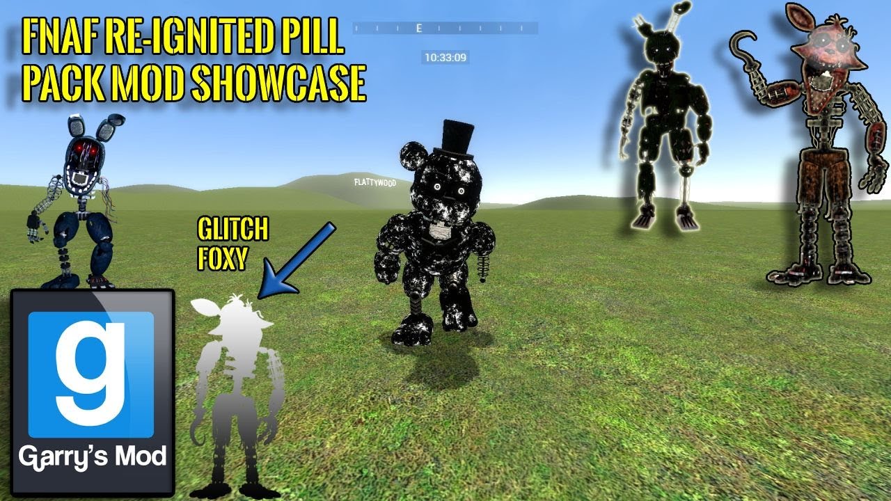 (Gmod) FNAF RE-Ignited Pill Pack Mod Showcase - YouTube