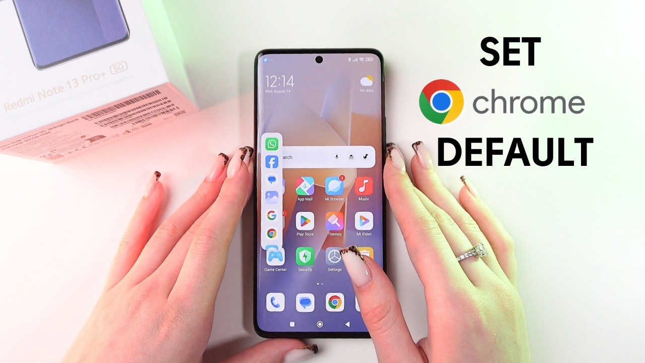 How to Set Chrome as Default Browser on Xiaomi Redmi Note 13 Pro+ 5G ...