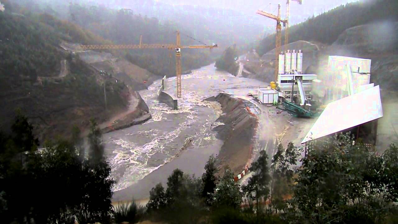 Rio Vouga Barragem da Ermida - YouTube