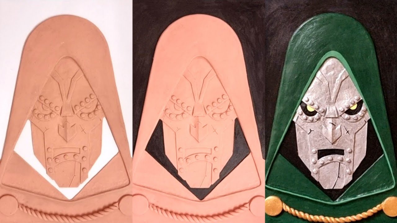 Doctor Doom Clay Art [Marvel Studios] [Timelapse] - YouTube