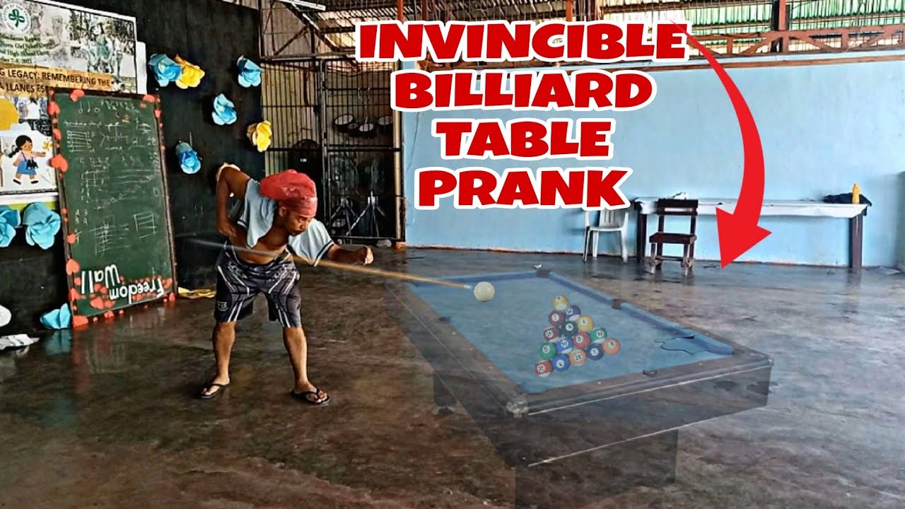 INVINCIBLE TABLE PUBLIC PRANK - YouTube