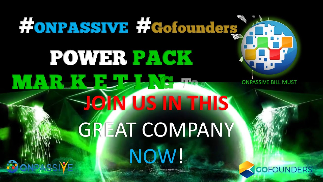 ONPASSIVE - POWER PACK MARKETING TOOLS - YouTube