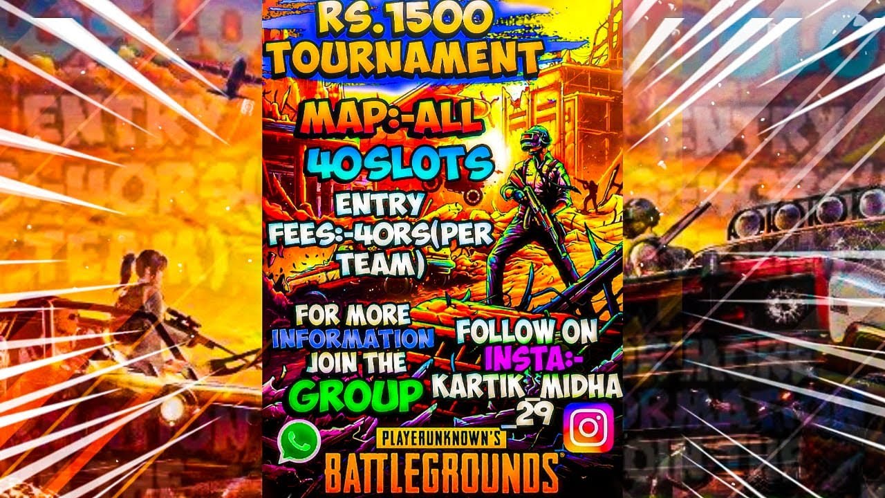 Registration Started For 1500 Rs Tournament Join Our Whatsapp Group Registration Started For 1500 Rs Tournament Join Our Whatsapp Group