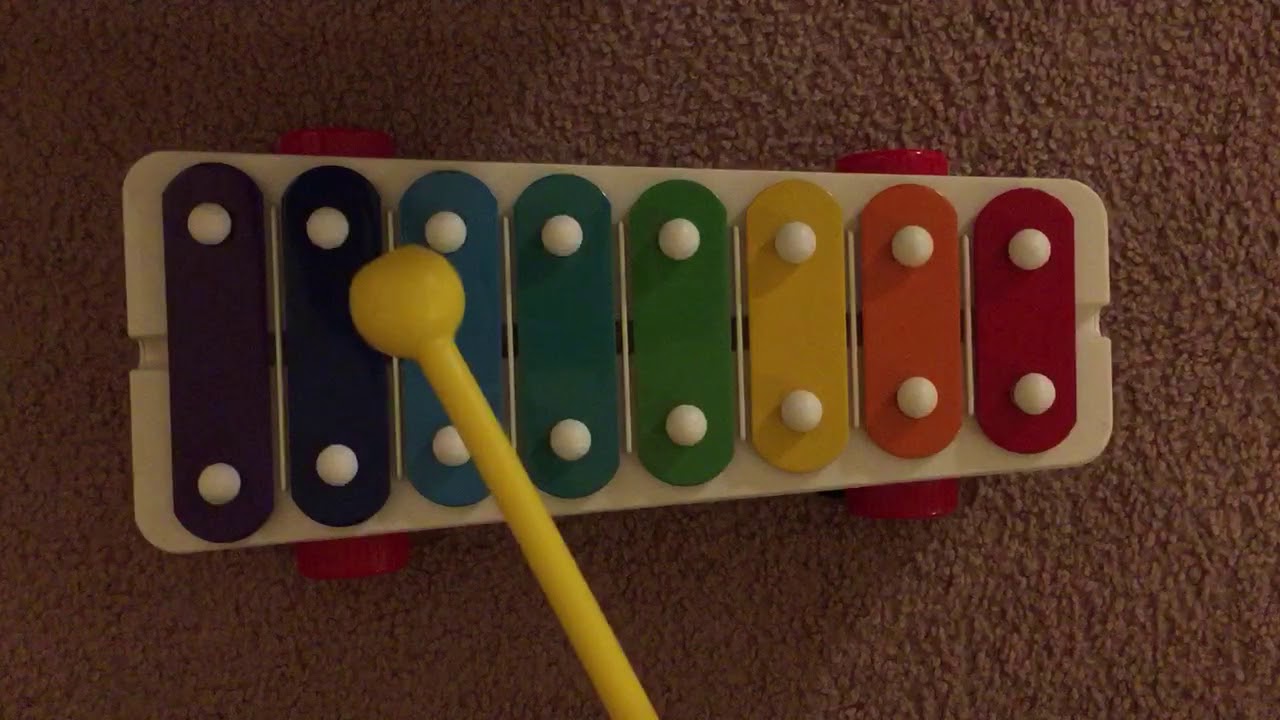 Lola the Cow on a Fisher-Price Xylophone - YouTube