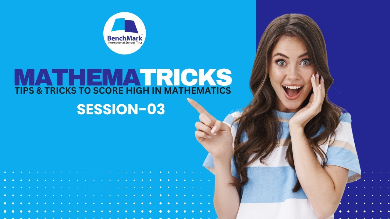 Mathematricks 2023 : Session-03 - YouTube