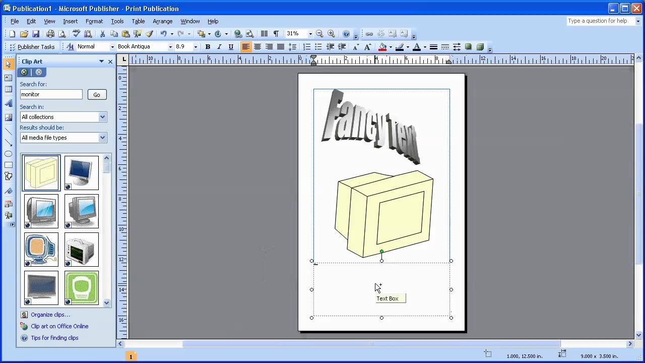 insert text zoom publisher - YouTube
