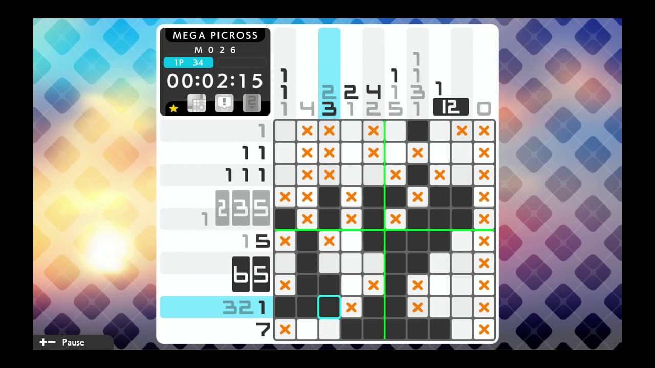 Picross S4 Switch M026 - YouTube