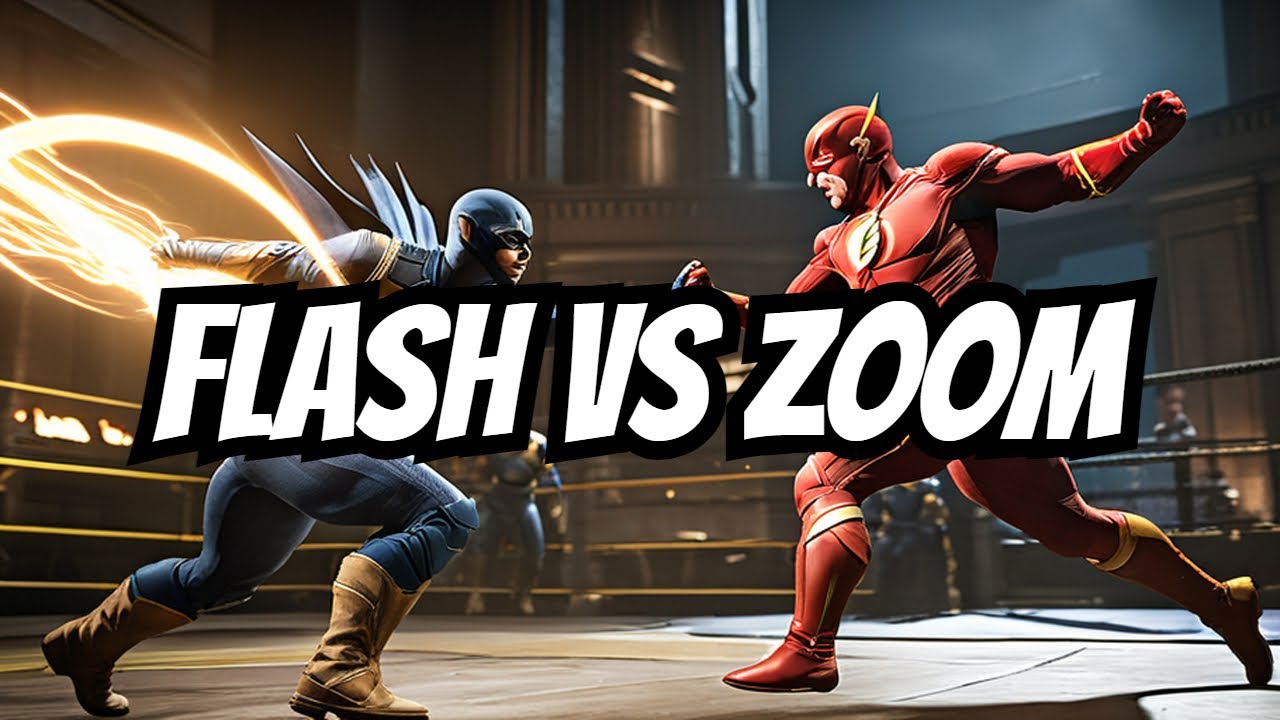 Injustice 2 epica batalla Flash Vs Zoom - YouTube