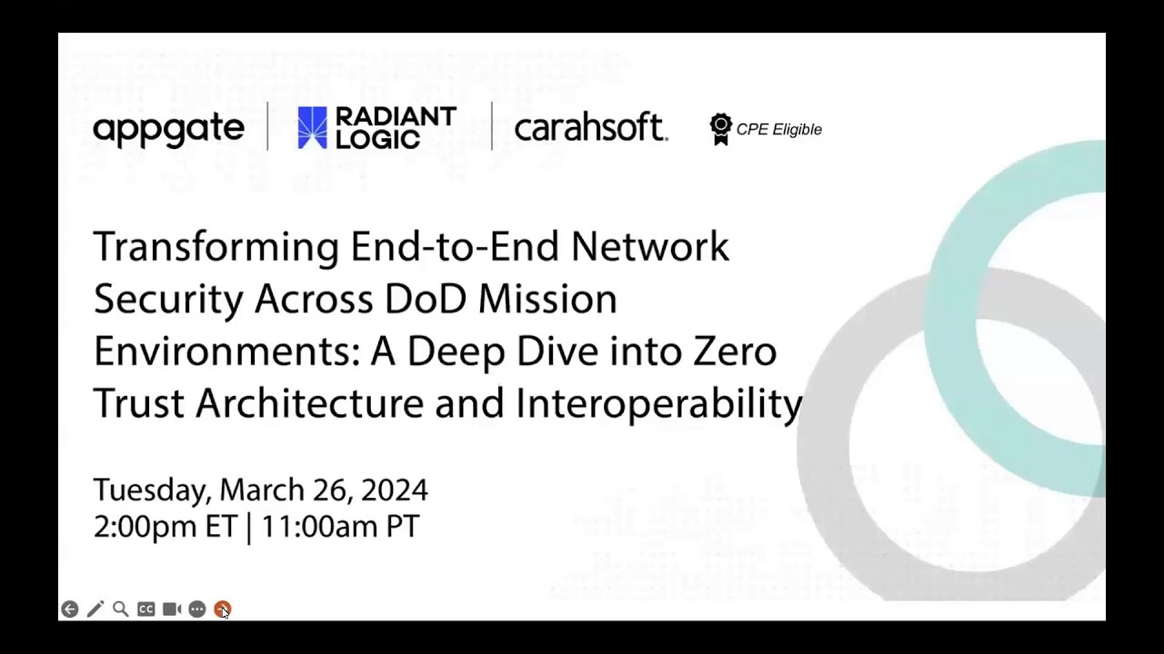 Radiant Logic & Appgate: Transforming End-to-End Network Security - YouTube