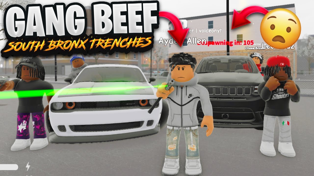 SLIDING ON MY OPPS WITH MY GANG IN THIS NEW BRONX ROBLOX HOOD GAME ...
