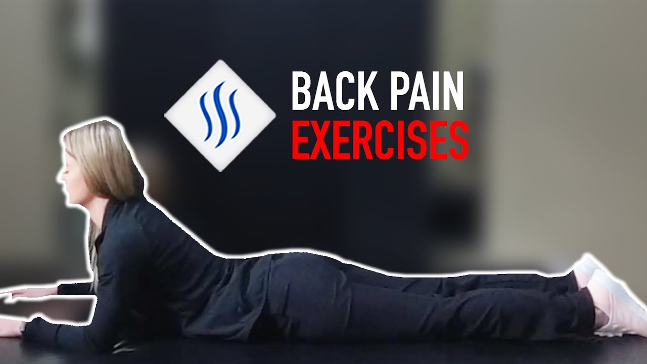 Top At Home Exercises For Back Pain | Chiropractor in Friendswood - YouTube