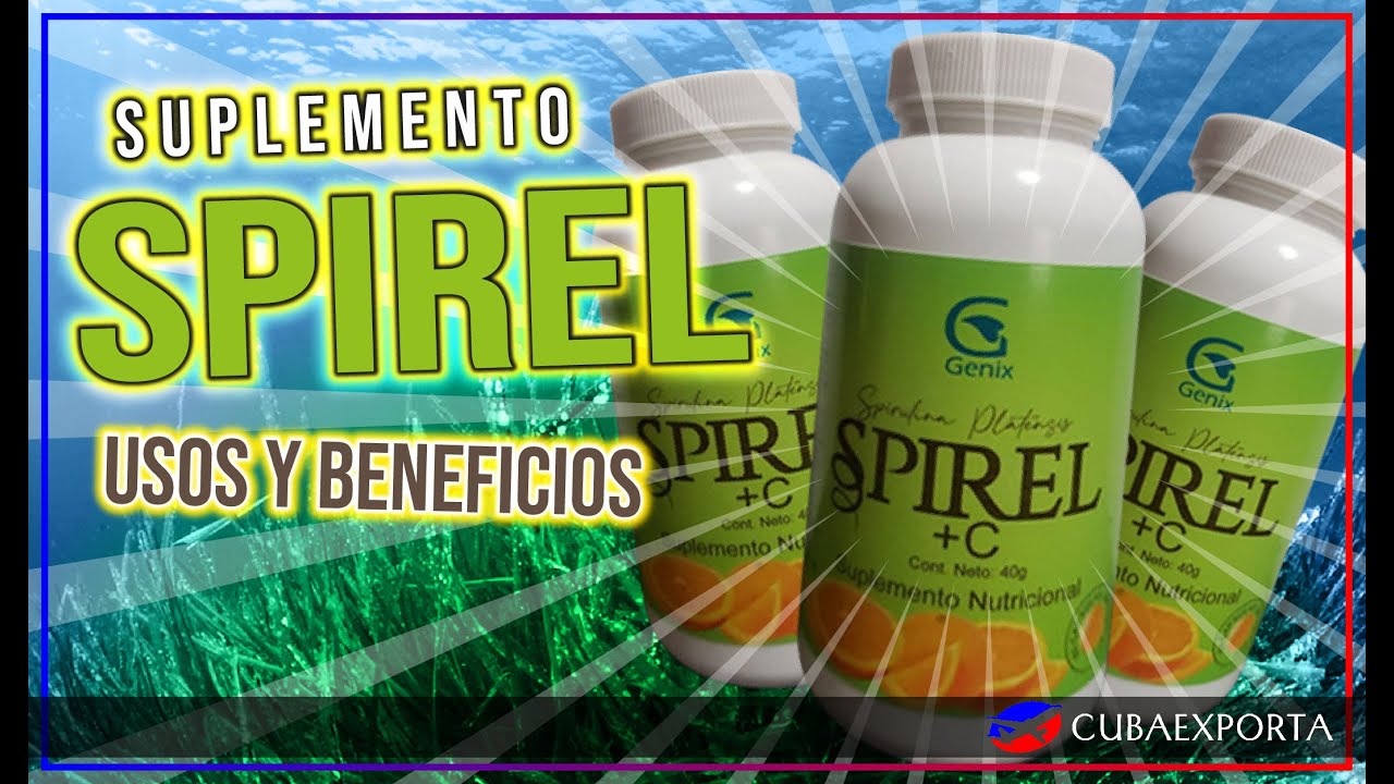 SPIREL CUBANO MULTIVITAMINICO CON VITAMINA C - YouTube