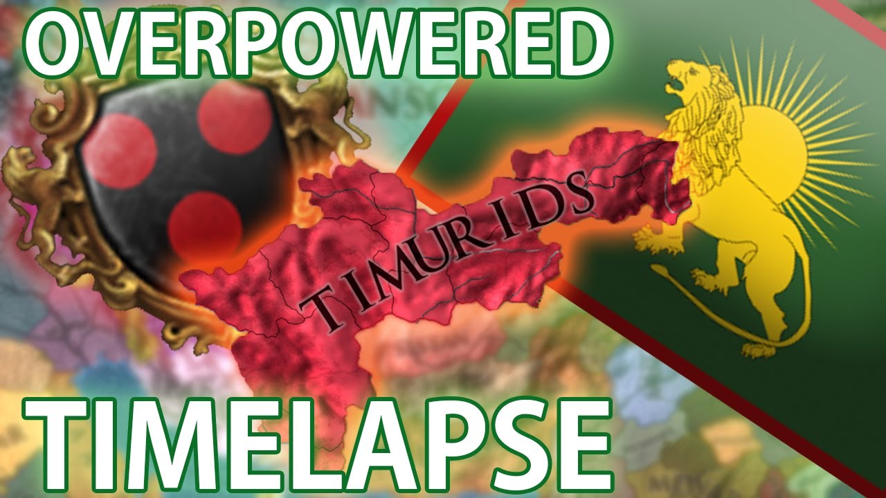 OP Timurids | Europa Universalis 4 AI Only Timelapse (EU4) - YouTube