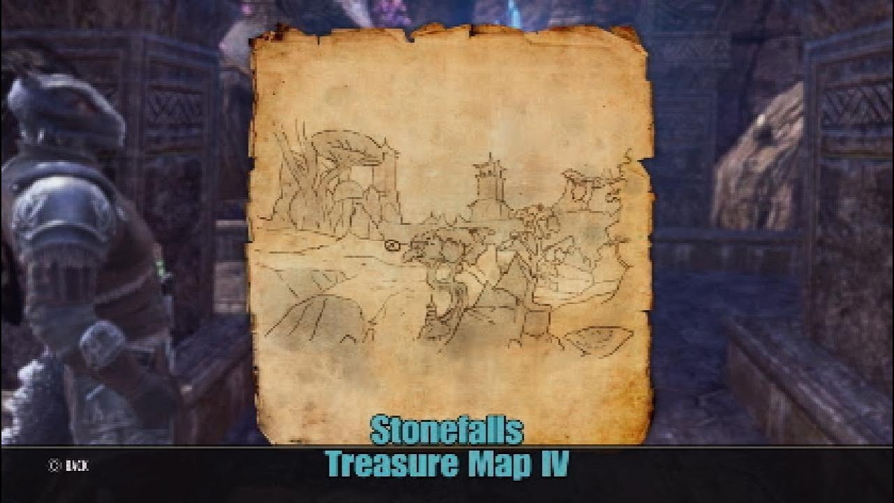 ESO Stonefalls, Treasure Map IV, Location, The Elder Scrolls Online ...