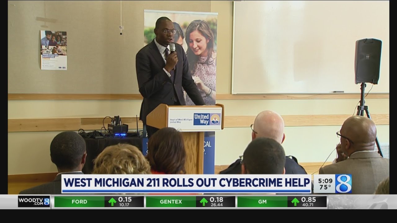 West Michigan 211 rolls out cybercrime help - YouTube