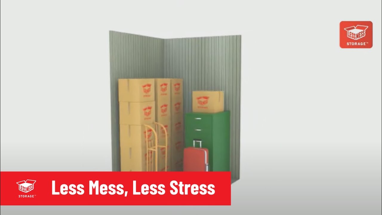 2,5m² Mini Magazyn w Less Mess Storage. - YouTube