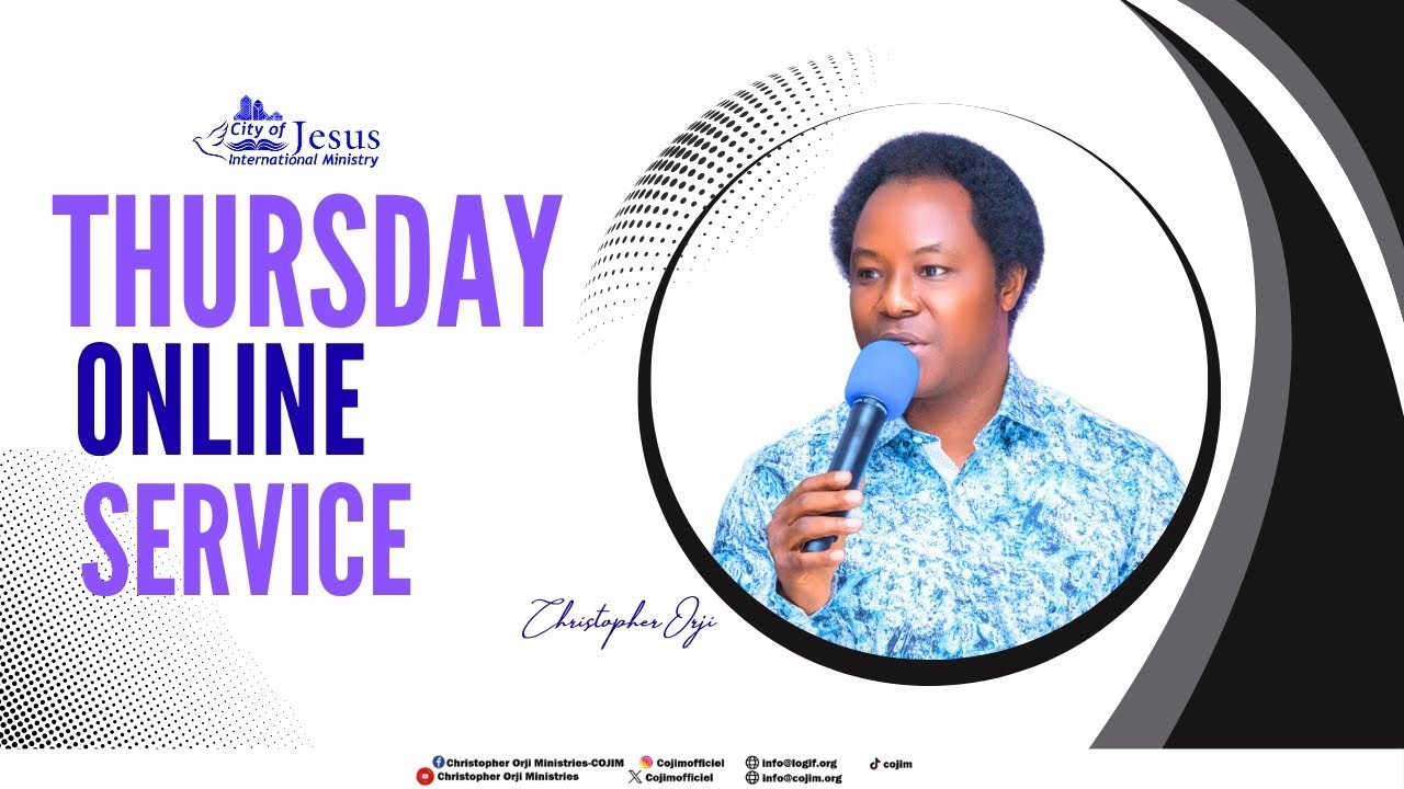 Thursday Online Service With God, Jesus Christ And The Holy Spirit # ...