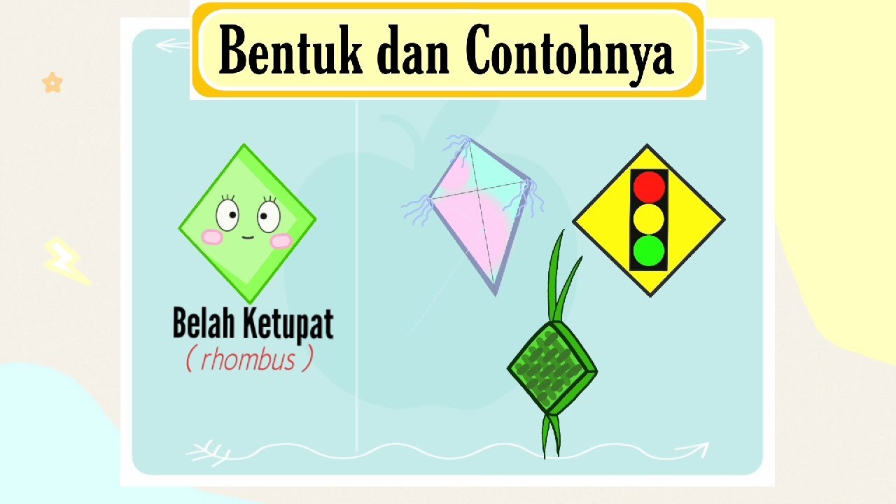 Mengenal Bentuk Dasar Geometri Beserta contohnya || Belajar ...