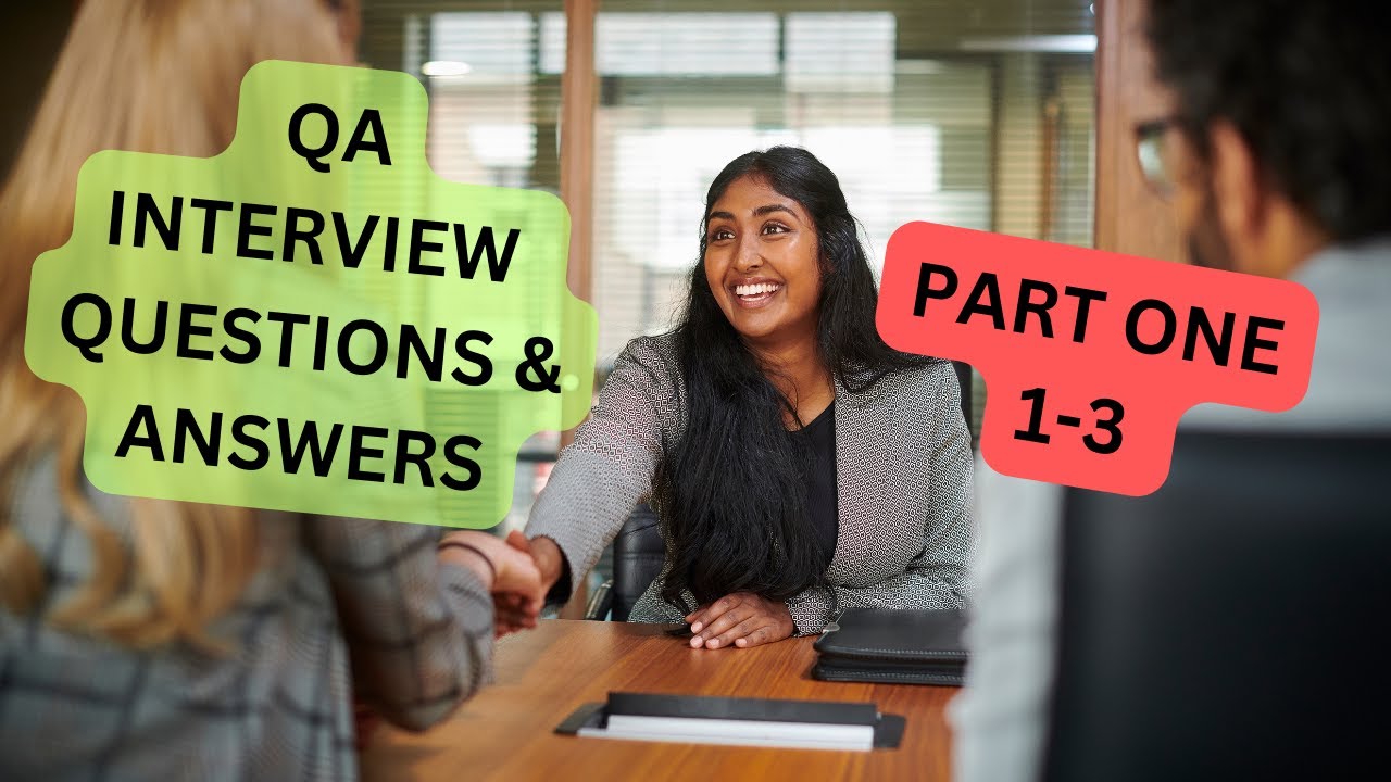 Qa Interview Questions And Answers Series Part 1 Softwaretesting Qainterview Qajobs Youtube