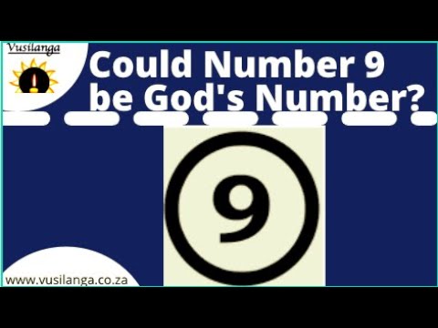 Could Number 9 be a God's Number? - YouTube