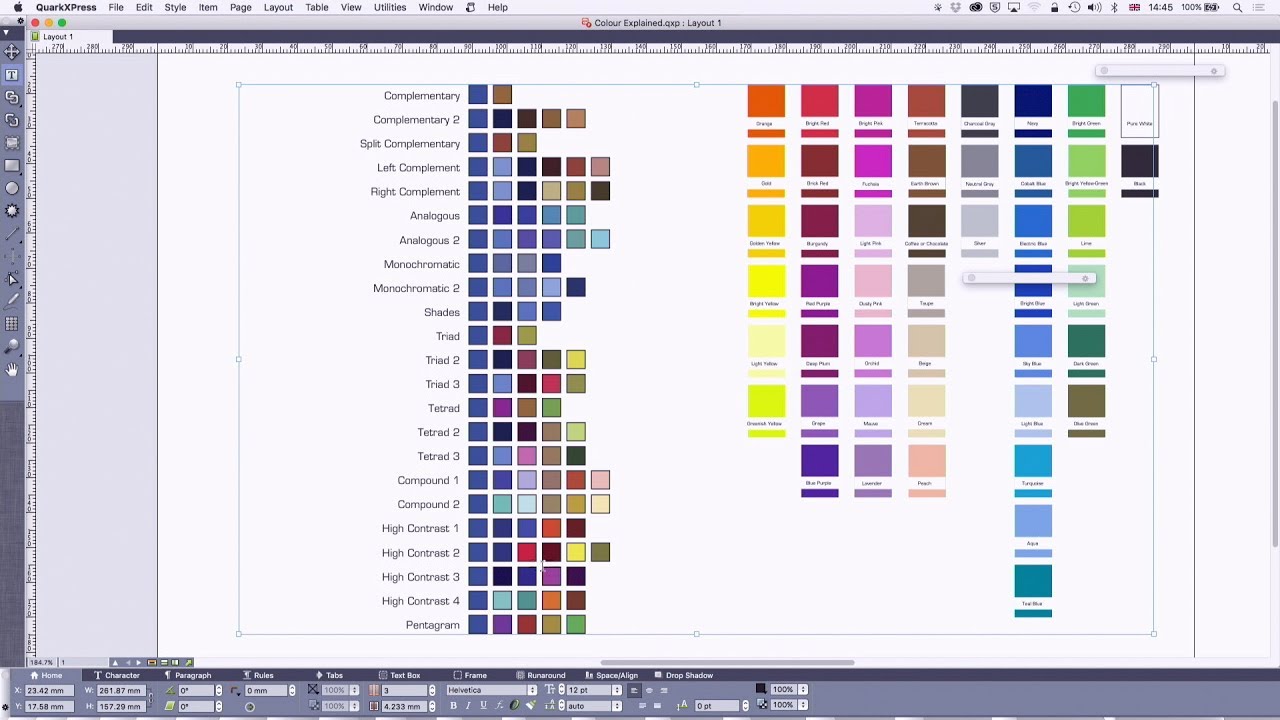 24 - DTP with QuarkXPress: Colour explained - YouTube