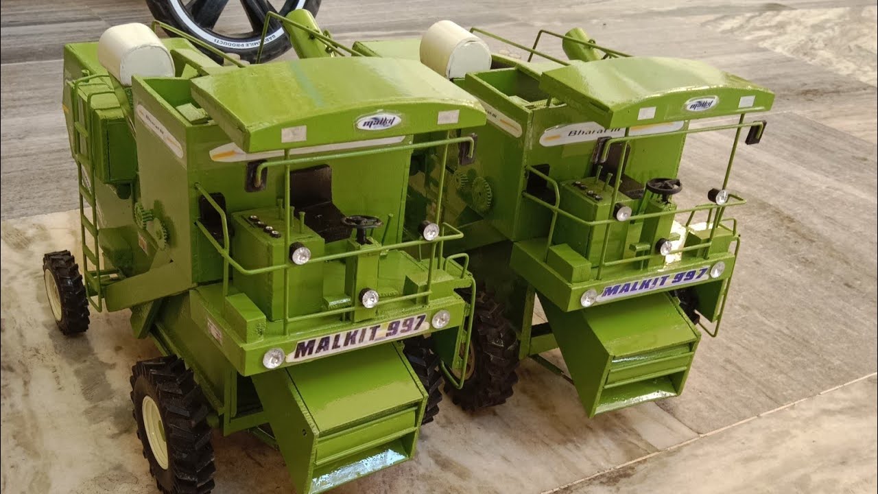 malkit combine 997 harvester toy model sale bast price 9501284917 - YouTube