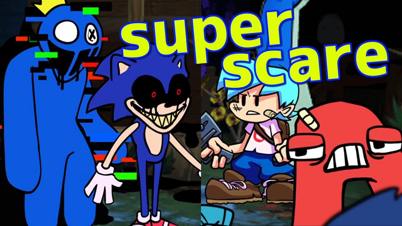 【FNF】Friday Night Funkin VS Pibby Nightmare Evil（super scare） - YouTube