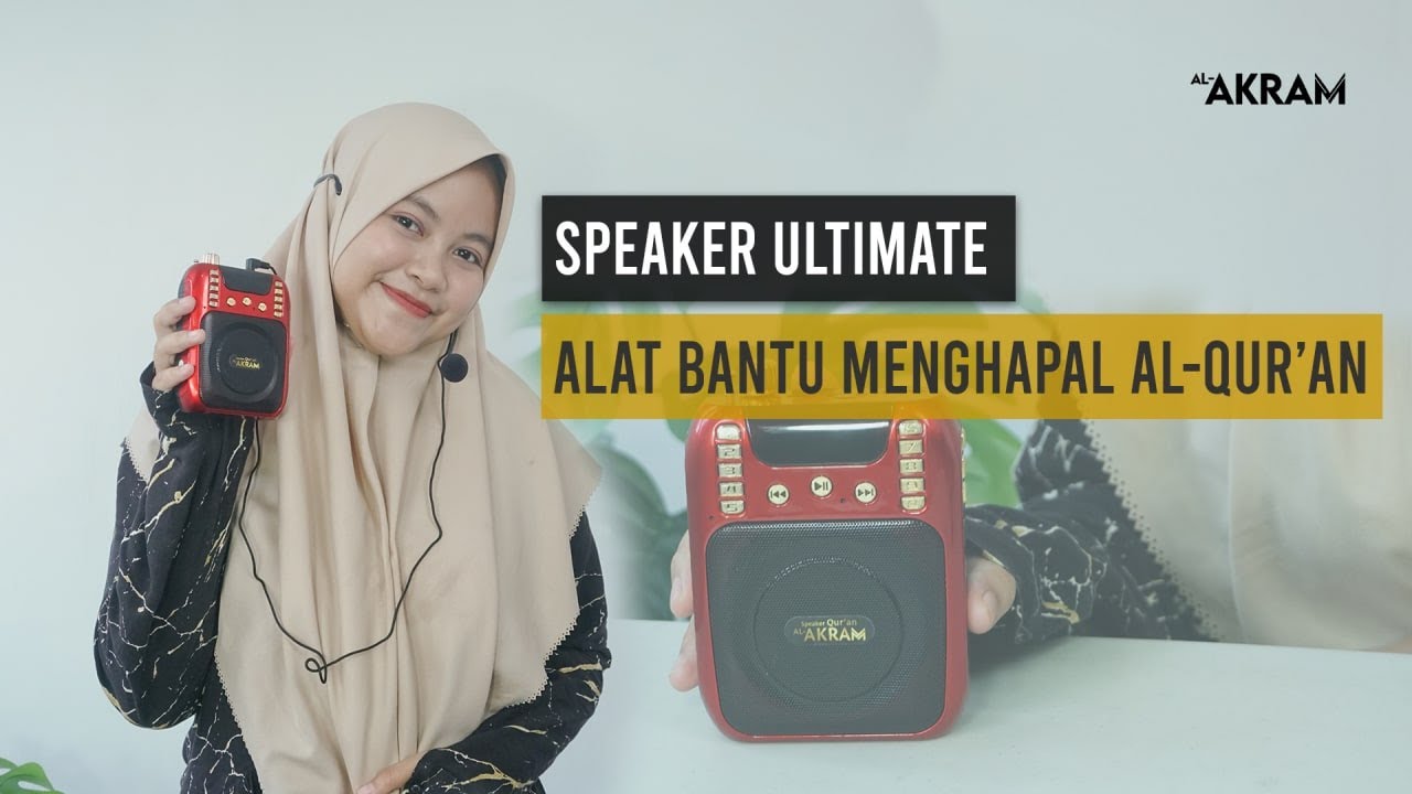 SPEAKER QURAN AL AKRAM ULTIMATE - YouTube