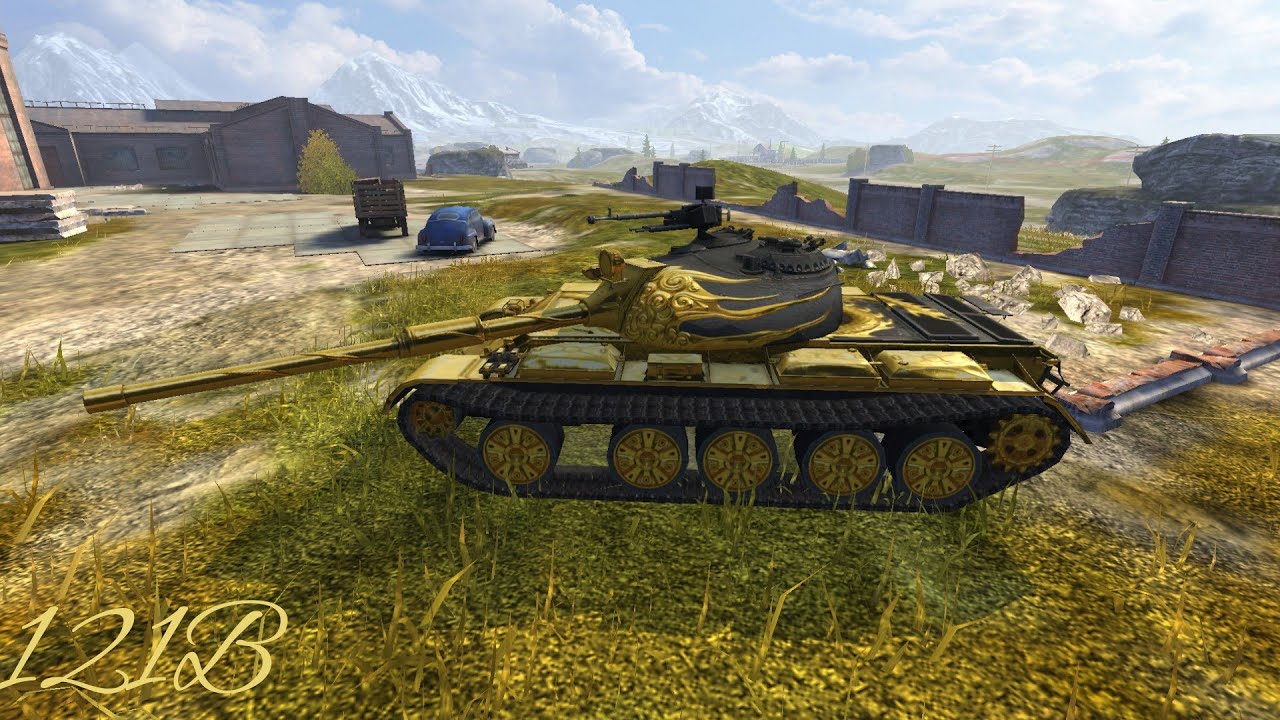 World Of Tanks Blitz-121B - YouTube