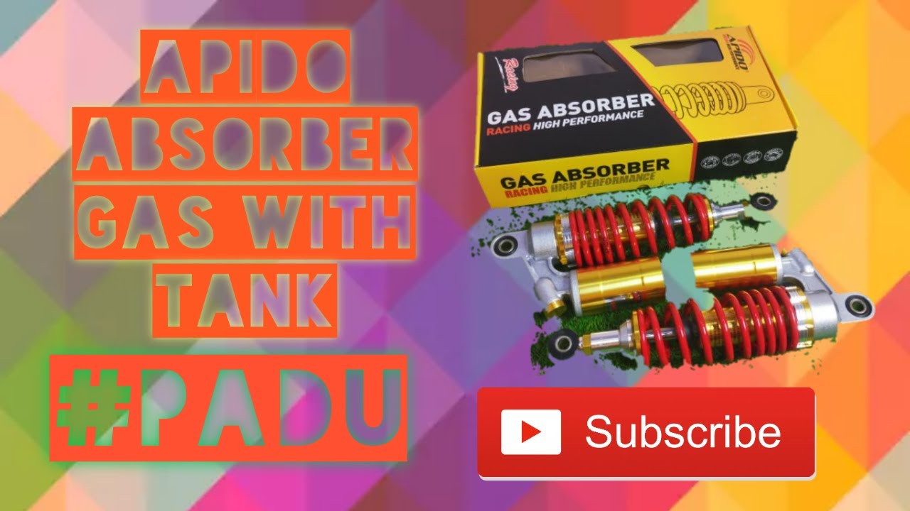 unboxing apido absorber with tank order lazada/shopee je #projectC70 ...