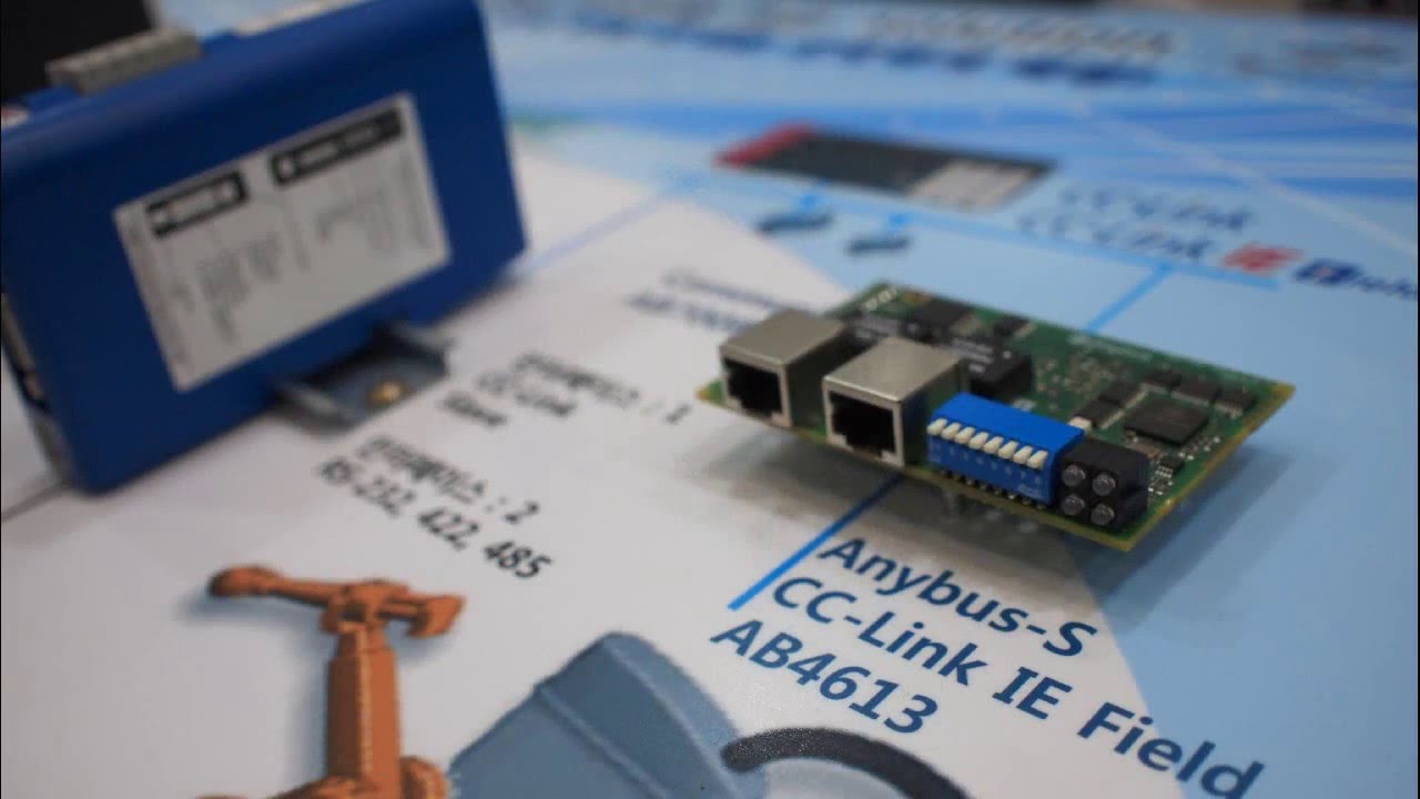 HMS의 Anybus CC-Link IE Field 슬레이브 컨버터 - YouTube