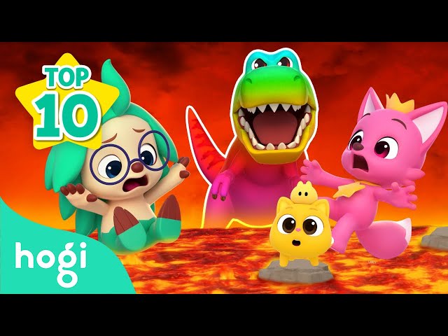 🌋 BEST SONGS of the MONTH｜Jingle Play + Learn Colors and More｜Dinosaurs ...