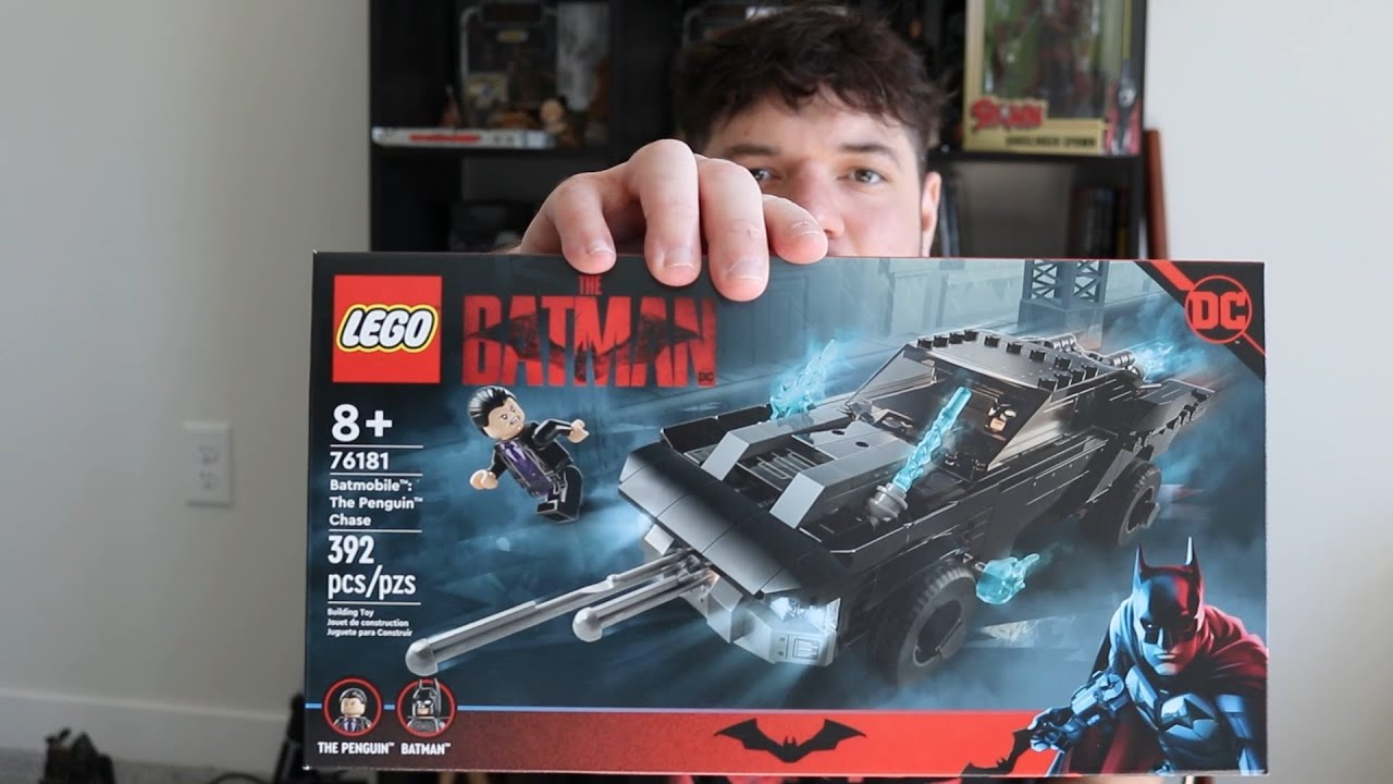 LEGO The Batman Penguin Chase Batmobile Set - YouTube