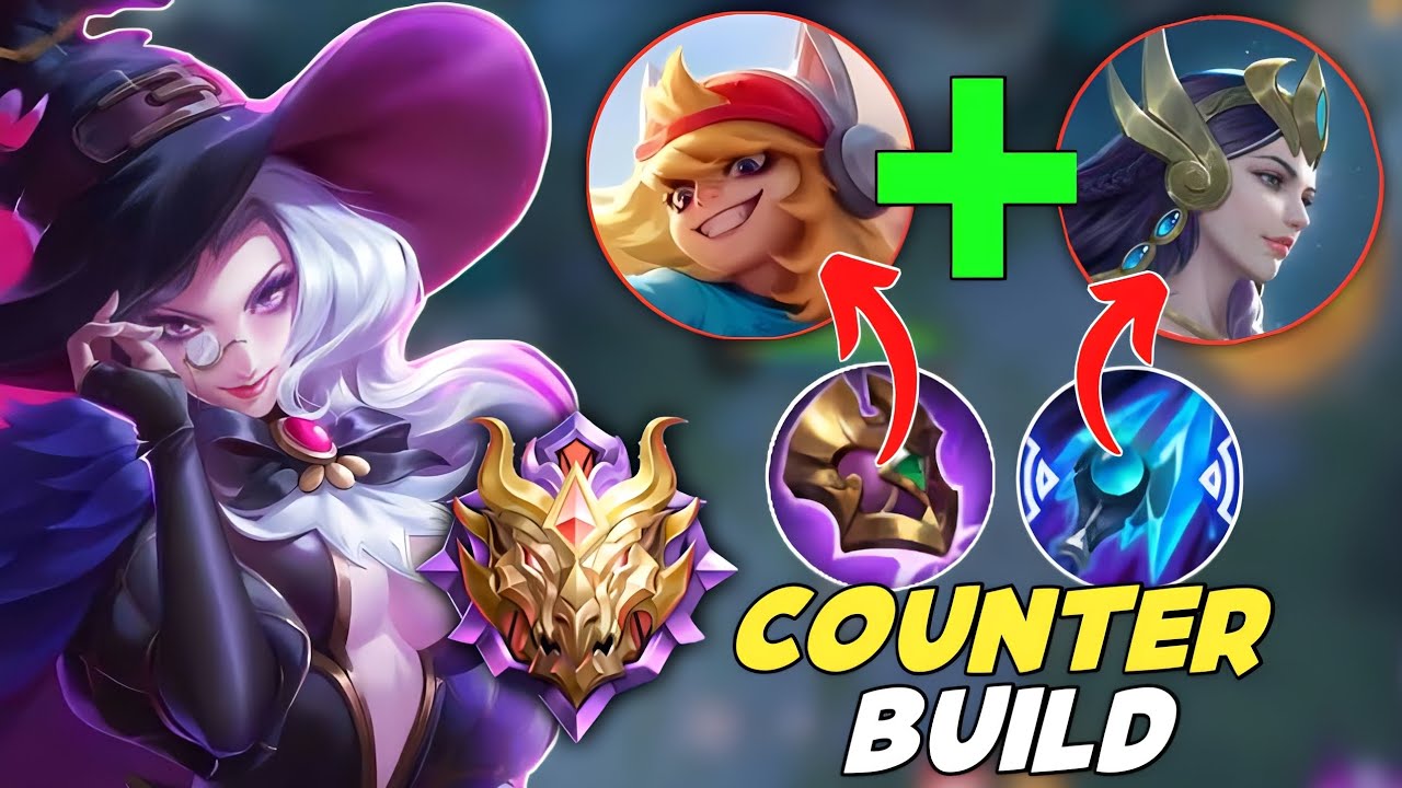 EASILY COUNTER ENEMIES WITH THIS BUILD | ALICE GAMEPLAY 2023 | MLBB ...