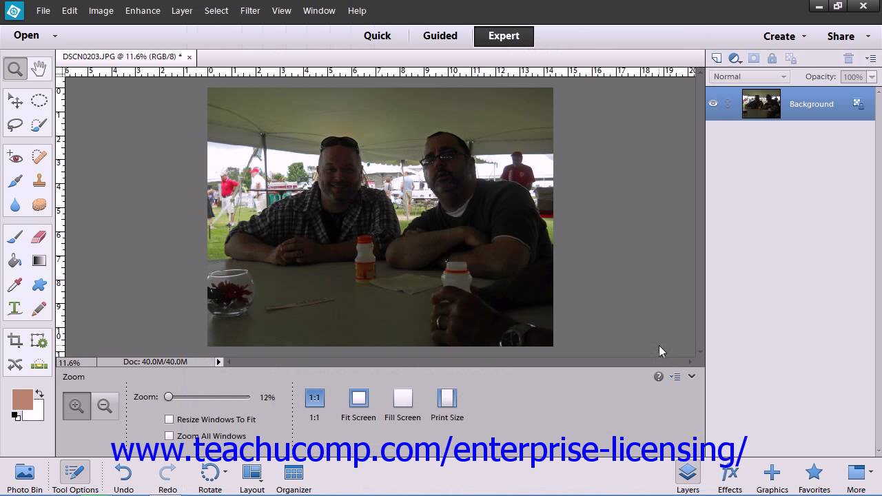 Adobe Photoshop Elements 12 Tutorial Saving Images Employee Group Training 15.1 - YouTube