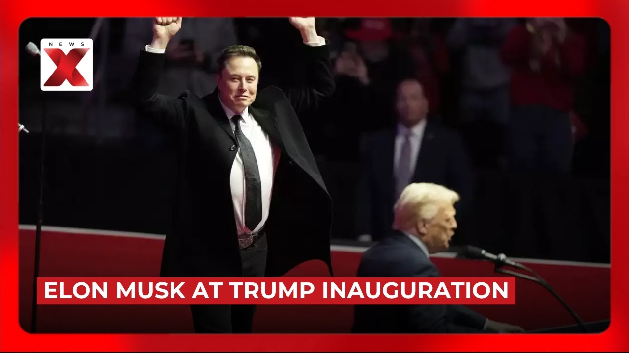 Elon Musk Attends Trump’s Inauguration at US Capitol | NewsX - YouTube